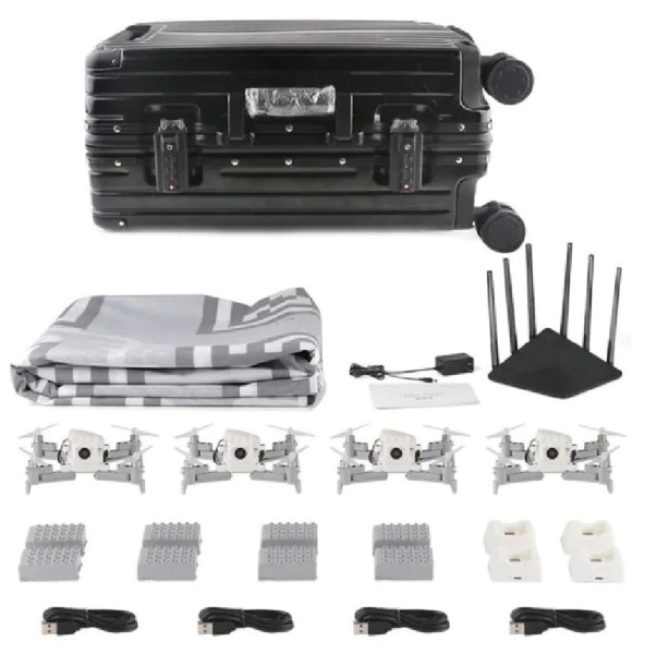 Набор дронов Litebee Wing FM-4 STEM Programmable Drone Formation - цена, купить на wifi.kz