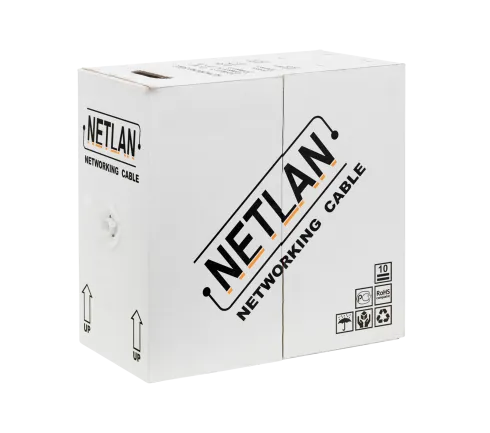 Кабель сетевой UTP Cat5e NETLAN внутренний, Сu, 305м - цена, купить на wifi.kz
