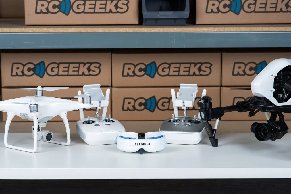 DJI Phantom 4, Inspire 1 и FPV очки - настройка и подключение