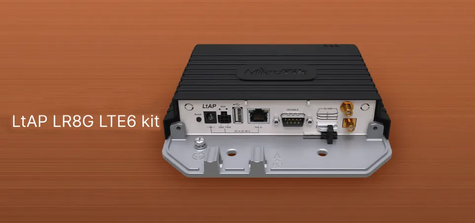 MikroTik LtAP LR8G kit - IoT-шлюз для бизнеса в Казахстане