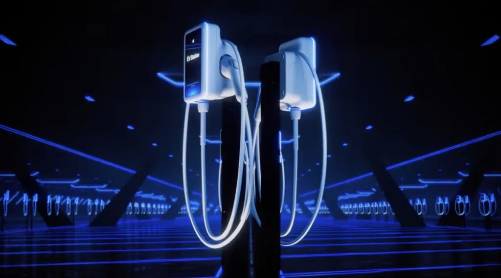 Умная зарядная станция Ubiquiti EV Station для электрокаров UniFi Connect