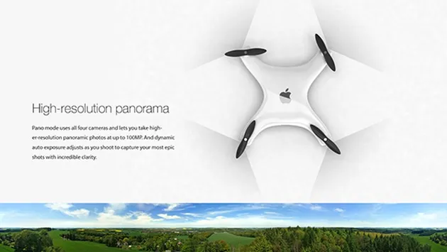 iDrone: концепт квадрокоптера от Apple