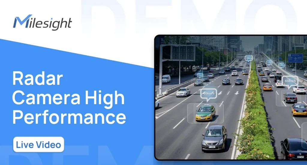 Новинка от Milesight: AI Road Traffic Radar Pro Bullet Plus Camera.